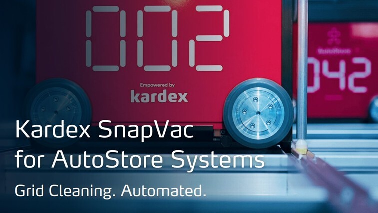 Introducing Kardex SnapVac – A Smarter Way to Clean the AutoStore Grid